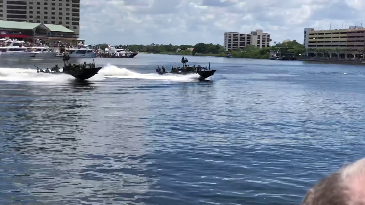 Special Forces Boat Demonstration Tampa, Florida 2018 - YouTube