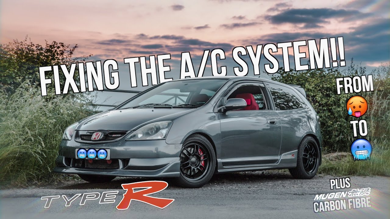 Fixing The A/C On My Civic Type R EP3!! (+Mugen Carbon Addition) - YouTube