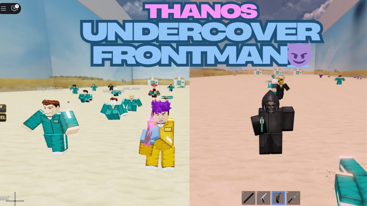 I Went Undercover as Thanos Frontman in Octopus Game – Highlights 🔥😈 ...