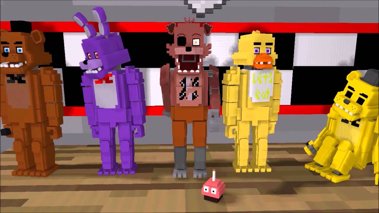 "The Foxy Song" Groundbreaking (MINECRAFT ANIMATION) - YouTube