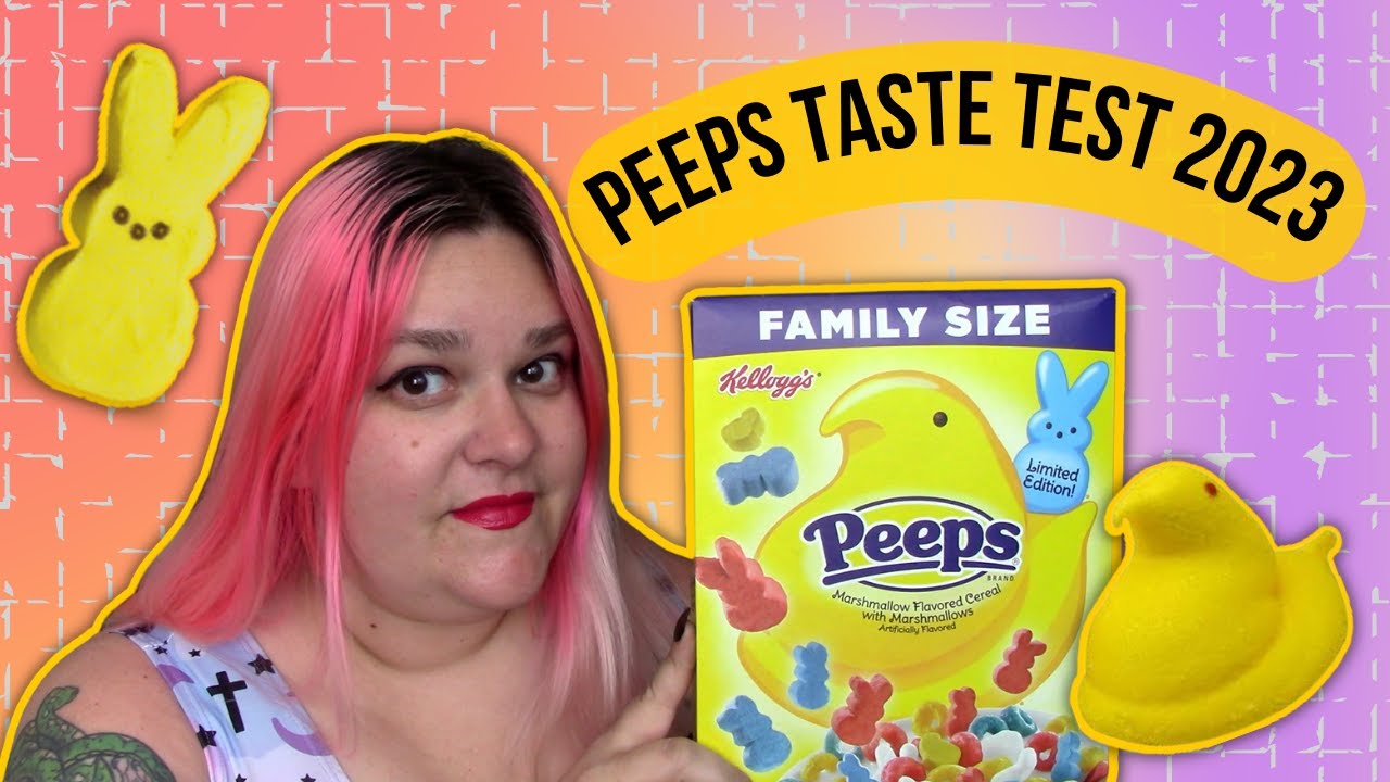 🐣New For 2023? Peeps Taste Test!🐣 - Elyse Explosion - YouTube