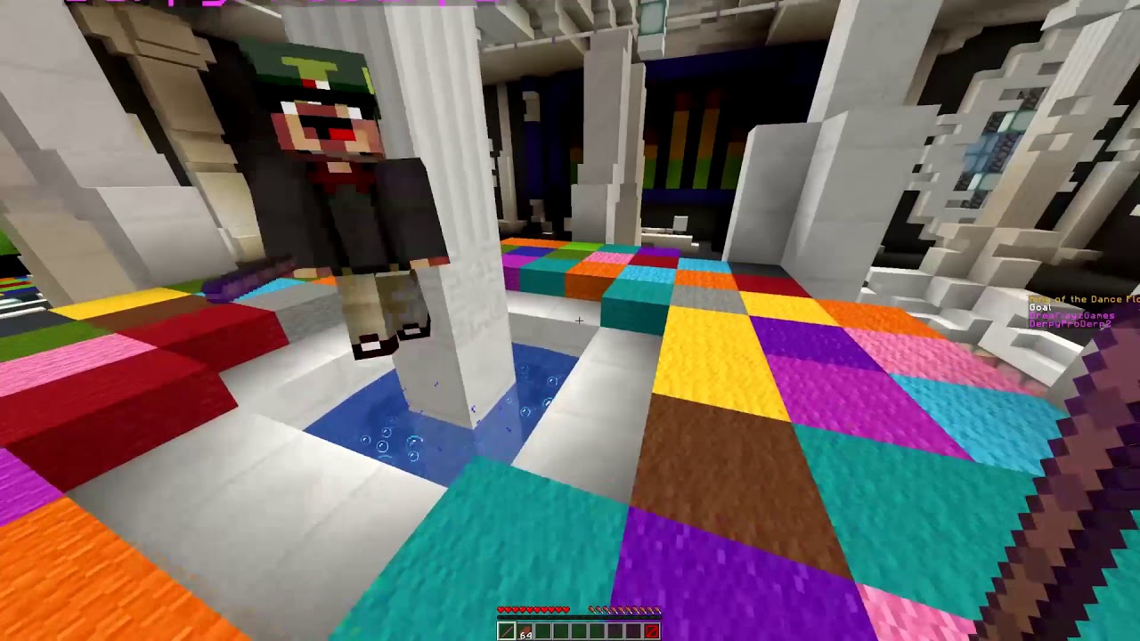 Dance Floor | Minecraft Map | Teachin a scrub how to play :) - YouTube