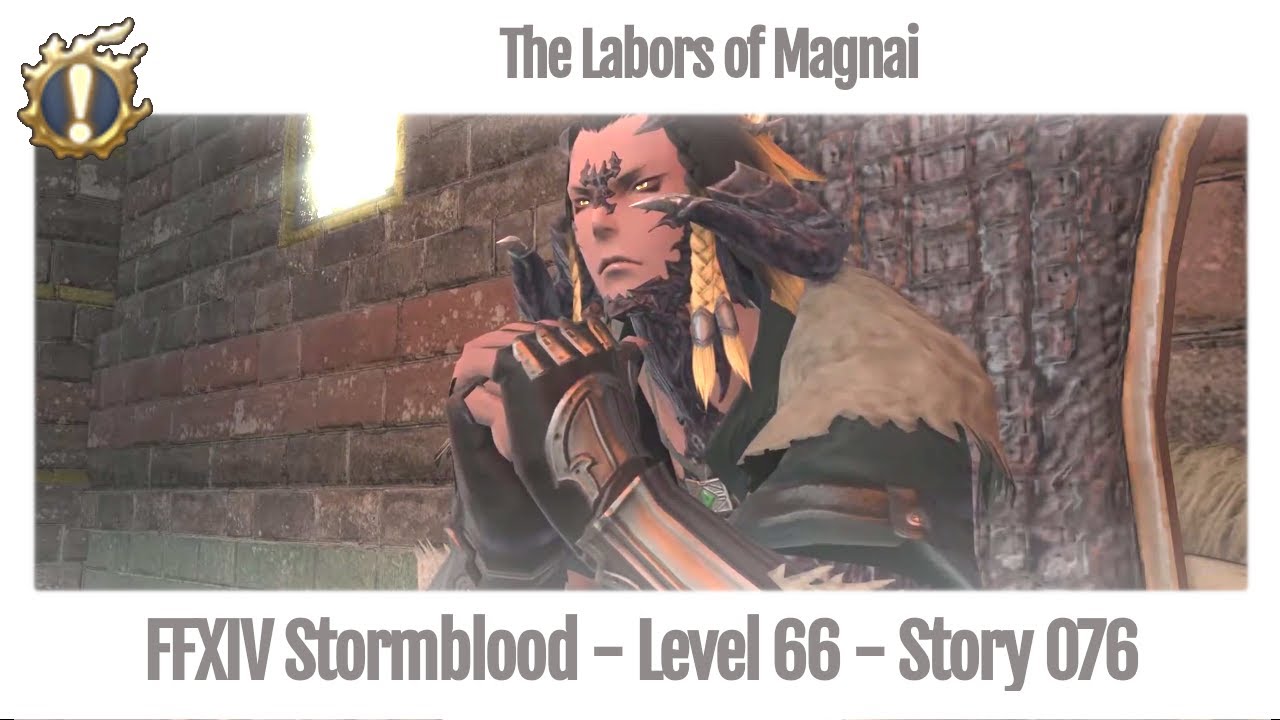 FFXIV The Labors of Magnai - Story 076 - Stormblood - YouTube