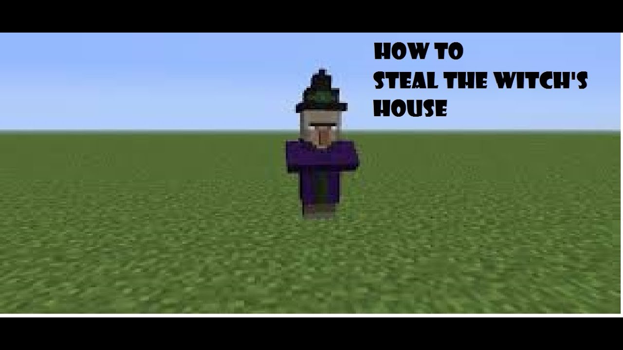 Minecraft PE-Survival #2:trovare e rubare la casa della strega - YouTube