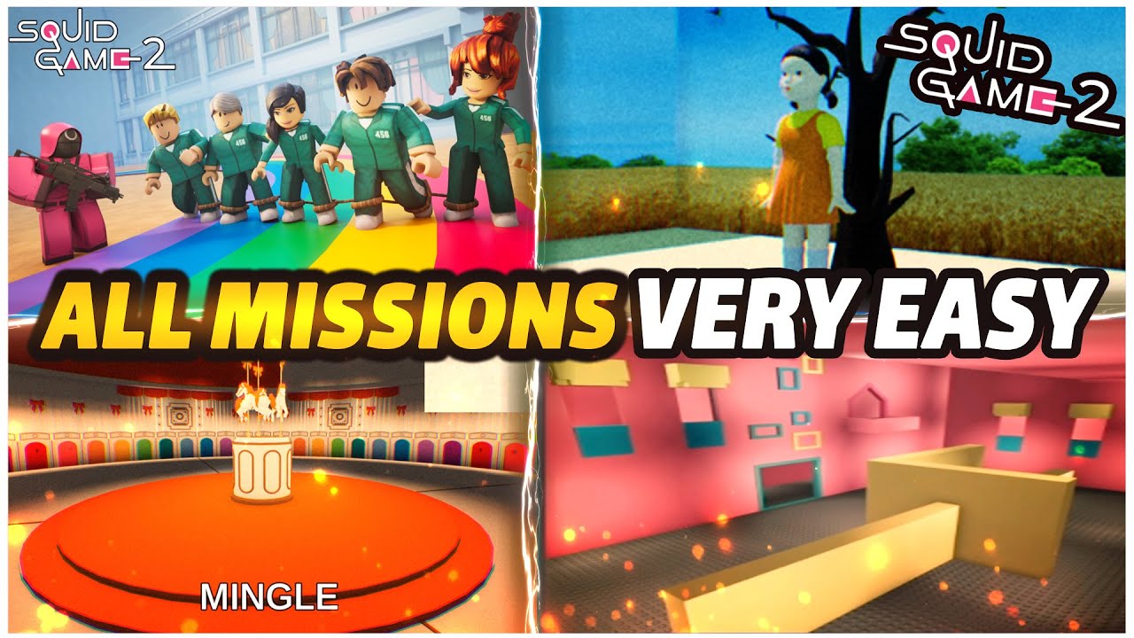 Easy Way - Squid Game 2 | All Games | - | Full Walkthrough | Roblox ...
