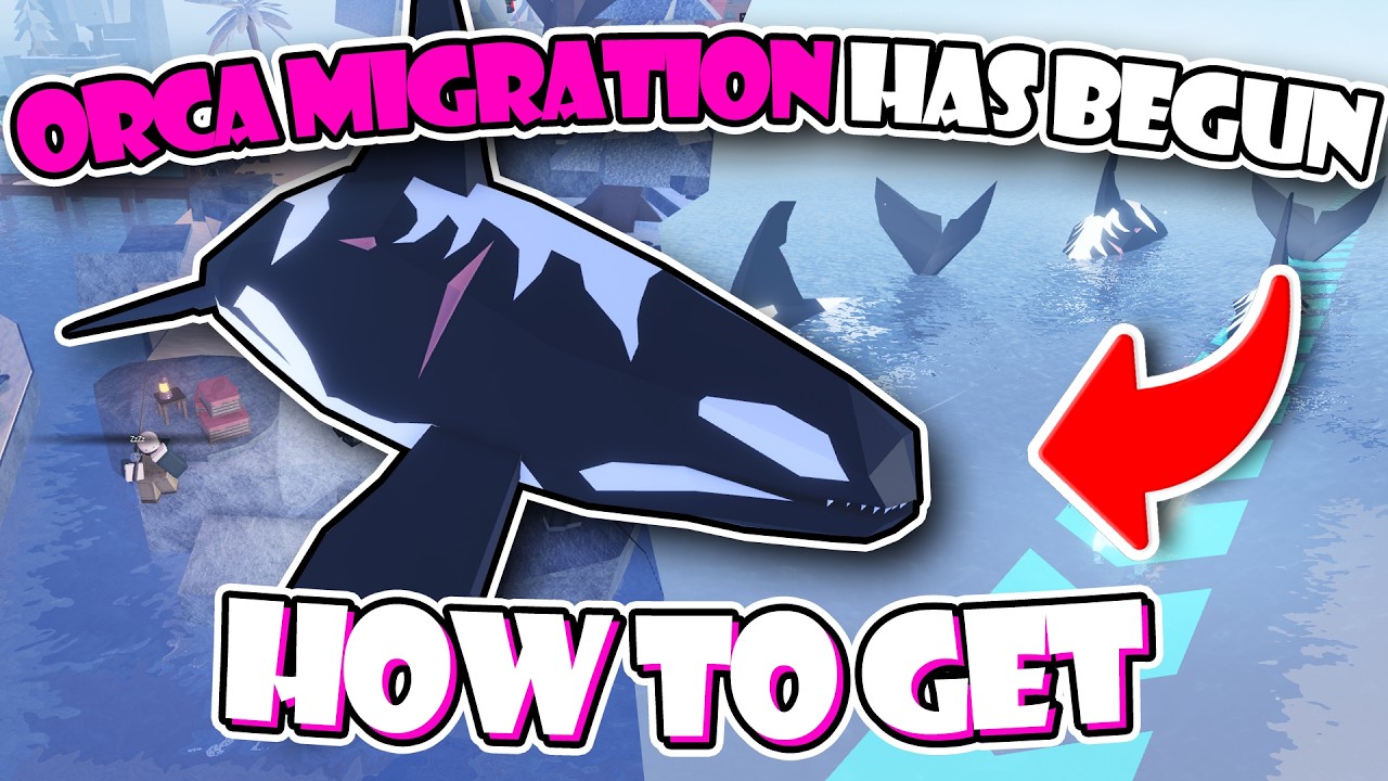 I Caught *NEW ORCA* In Roblox FISCH | How To Get Orca (Roblox Fisch ...