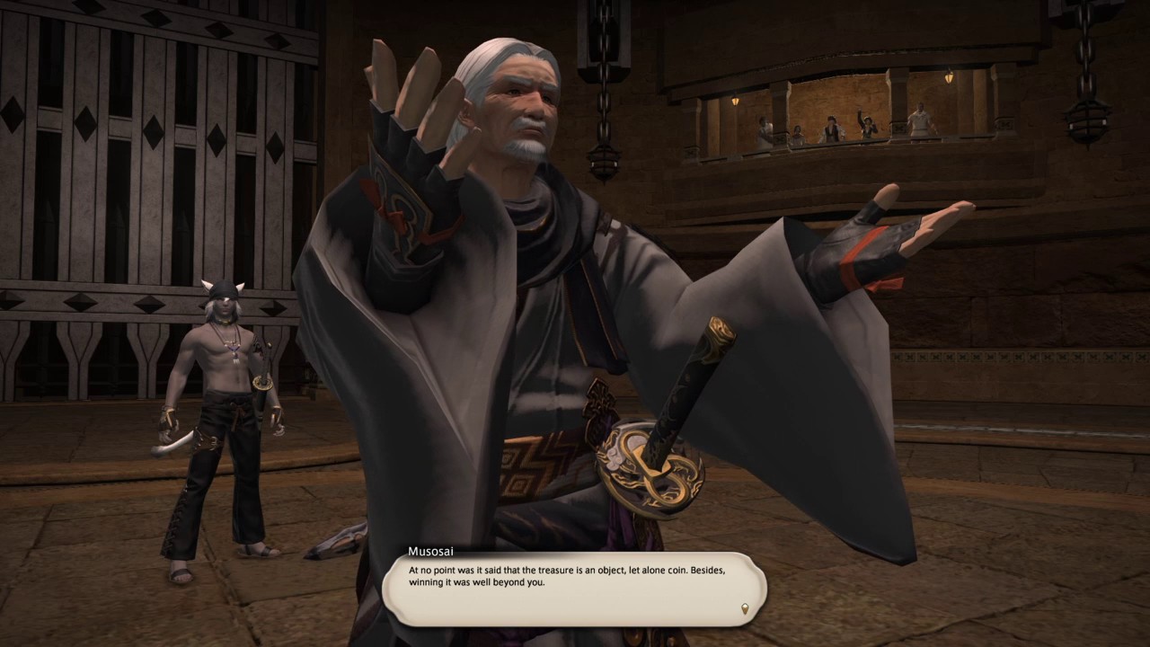 FFXIV Samurai Quests - Master Musoai - YouTube