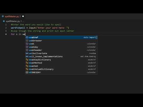 Python spell master - spell bee - YouTube