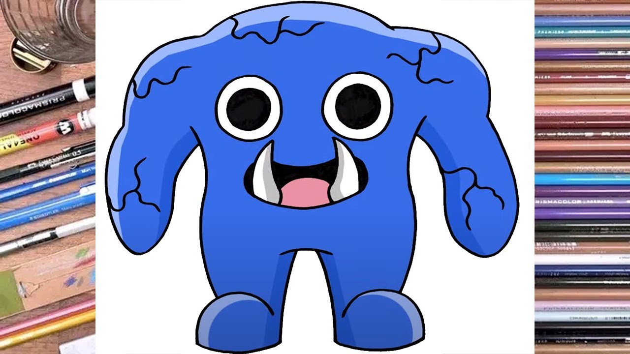 How To Draw Captain Fiddles | Garten of Ban Ban - YouTube