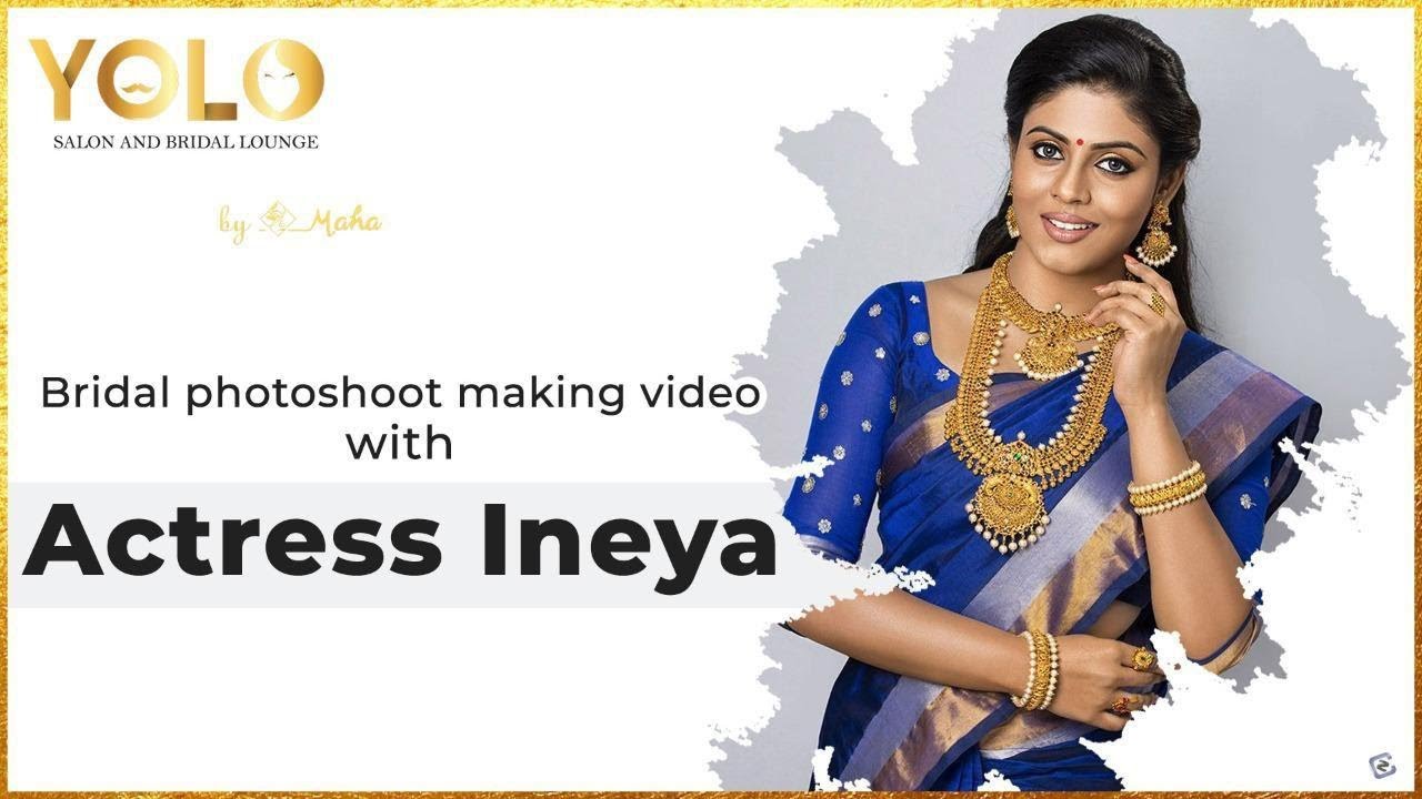 Wedding Collections Photo Shoot | Actress Ineya's Photo Shoot | YOLO ...
