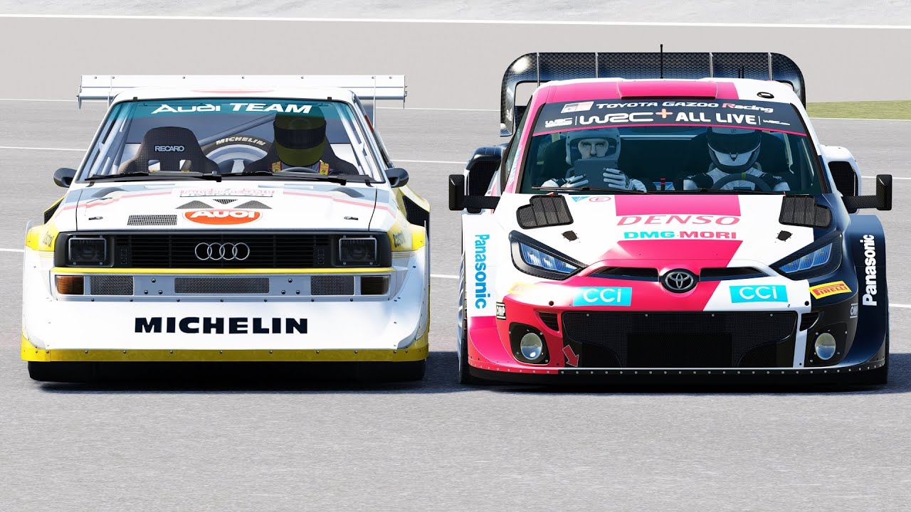 Can A GROUP B Monster Compete With A Modern RALLY1 Car? - YouTube