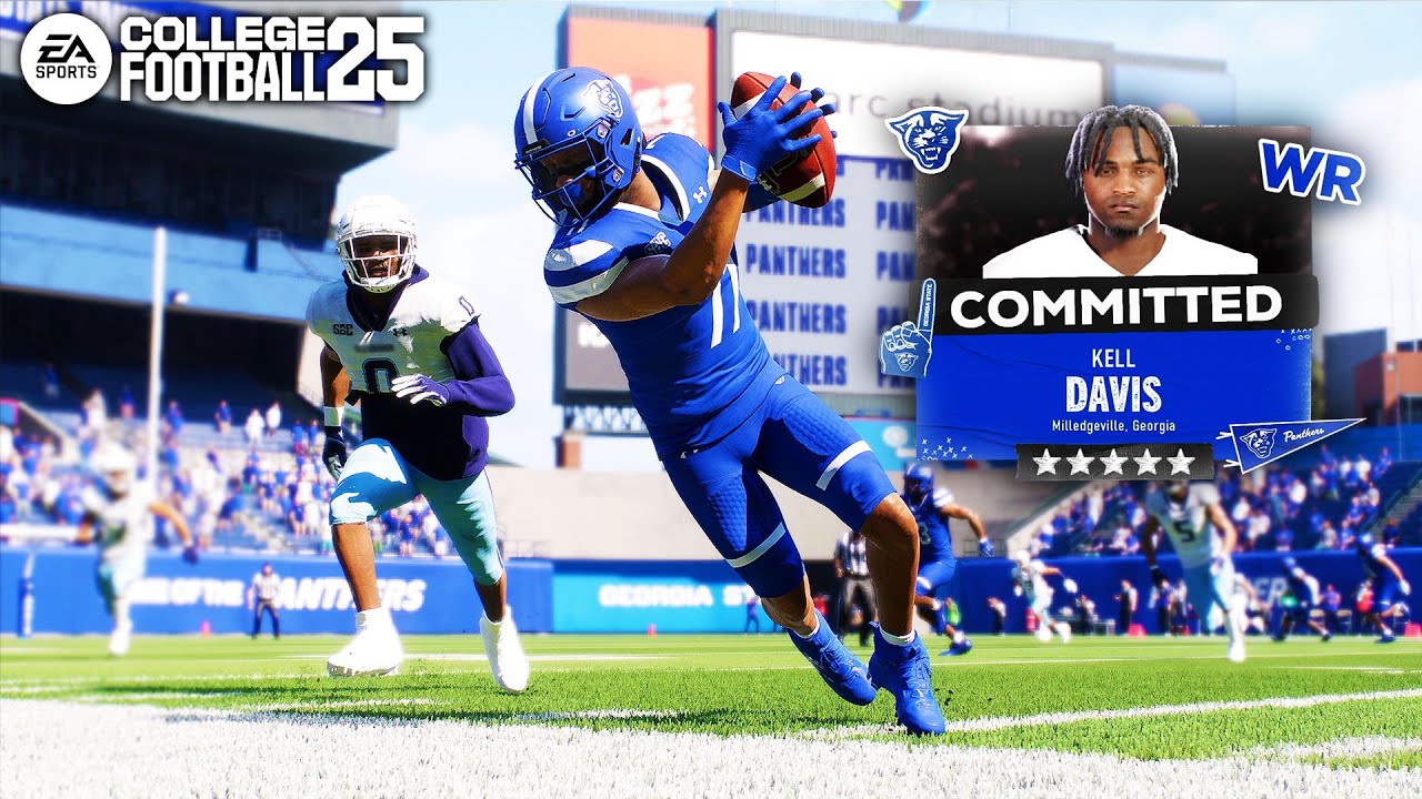 Wide Receiver Goes Crazy In Rivalry Game | College Football 25 Road To ...