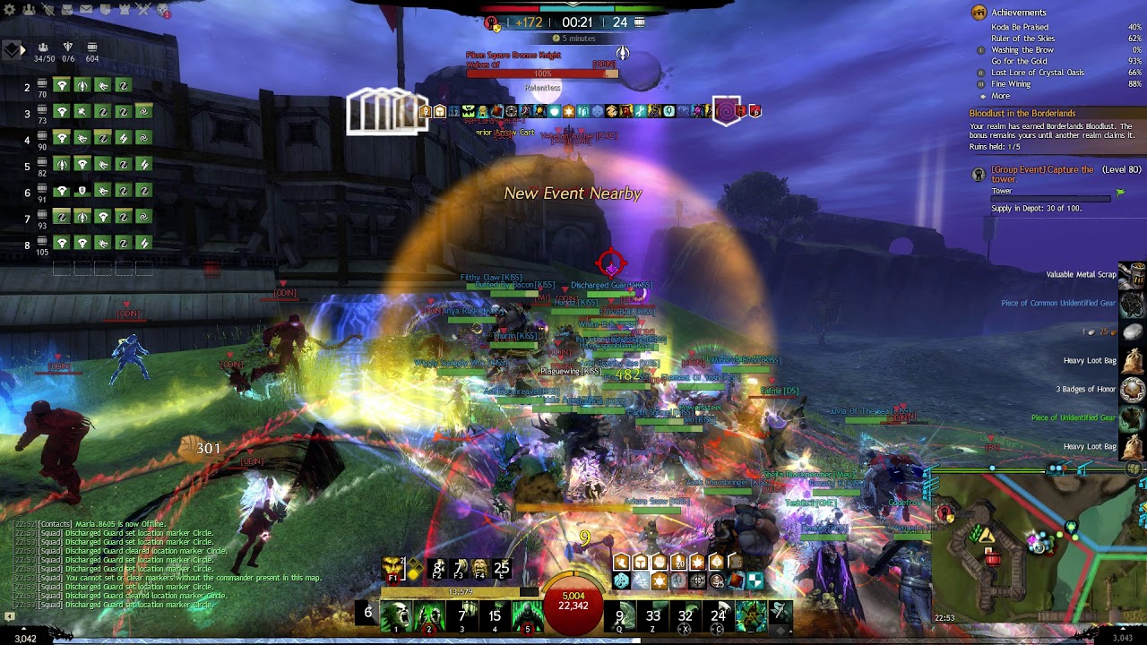 GW2 - WvW - Guild raid - [KISS] - 1080p HD - YouTube