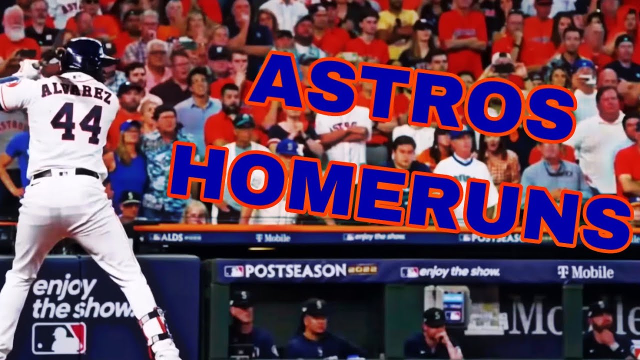 Every Houston Astros home run of the 2022 Postseason - YouTube