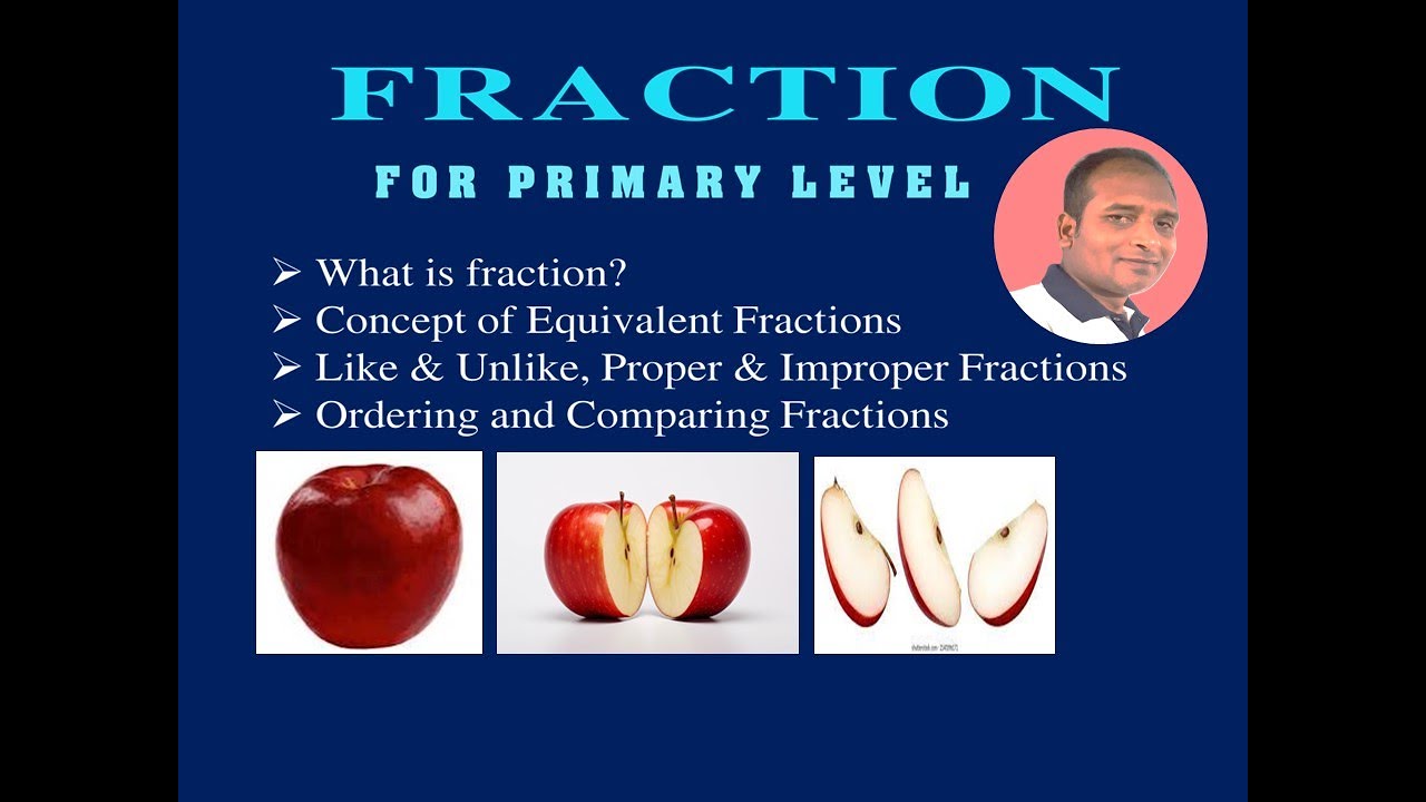 Fraction in Math for Primary Level || Teaching & Learning Techniques of Fraction || - YouTube