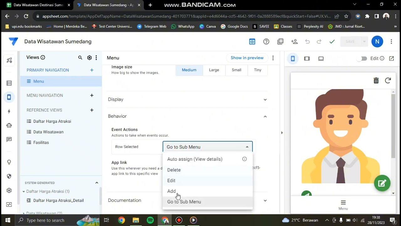 Tutorial Membuat Aplikasi Tanpa Coding! 😱 // AppSheet Tutorial Lengkap INDONESIA - YouTube