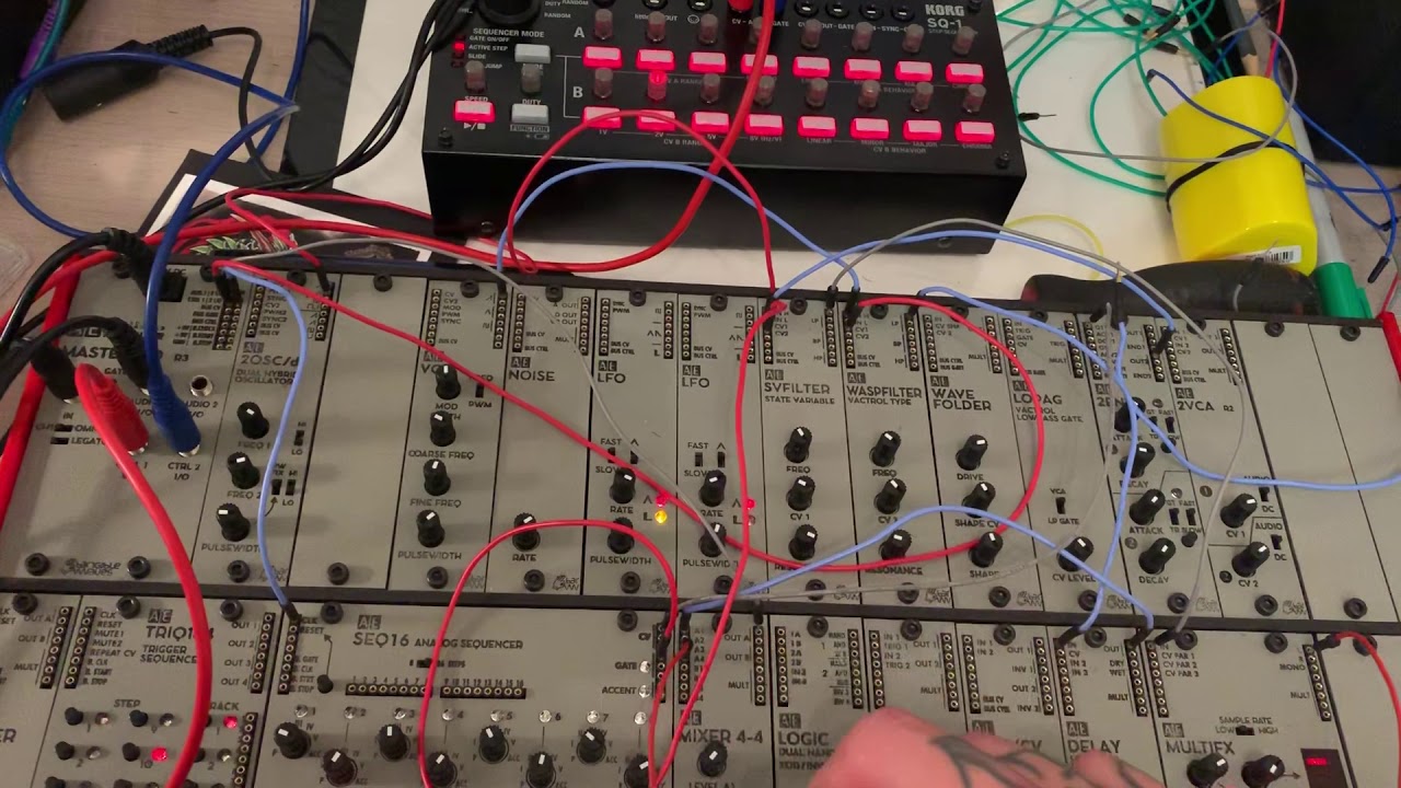 Tangible waves ae modular - YouTube