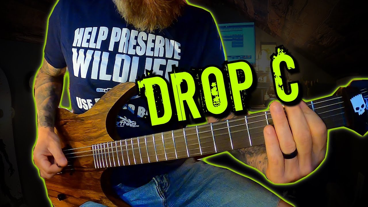 Drop C RIFFS - Seymour Duncan NAZGUL - Days Custom Guitars - YouTube