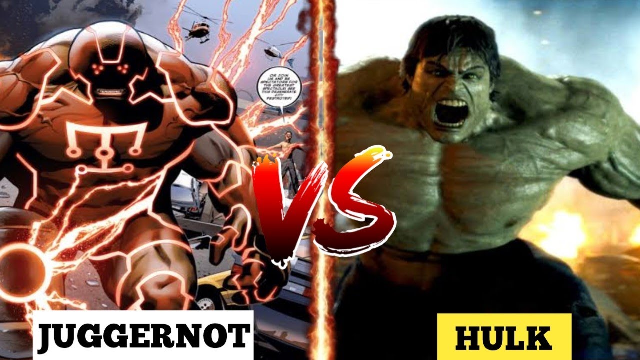 Hulk Vs Juggernaut || Battle Comparision of Hulk And Juggernaut || who ...