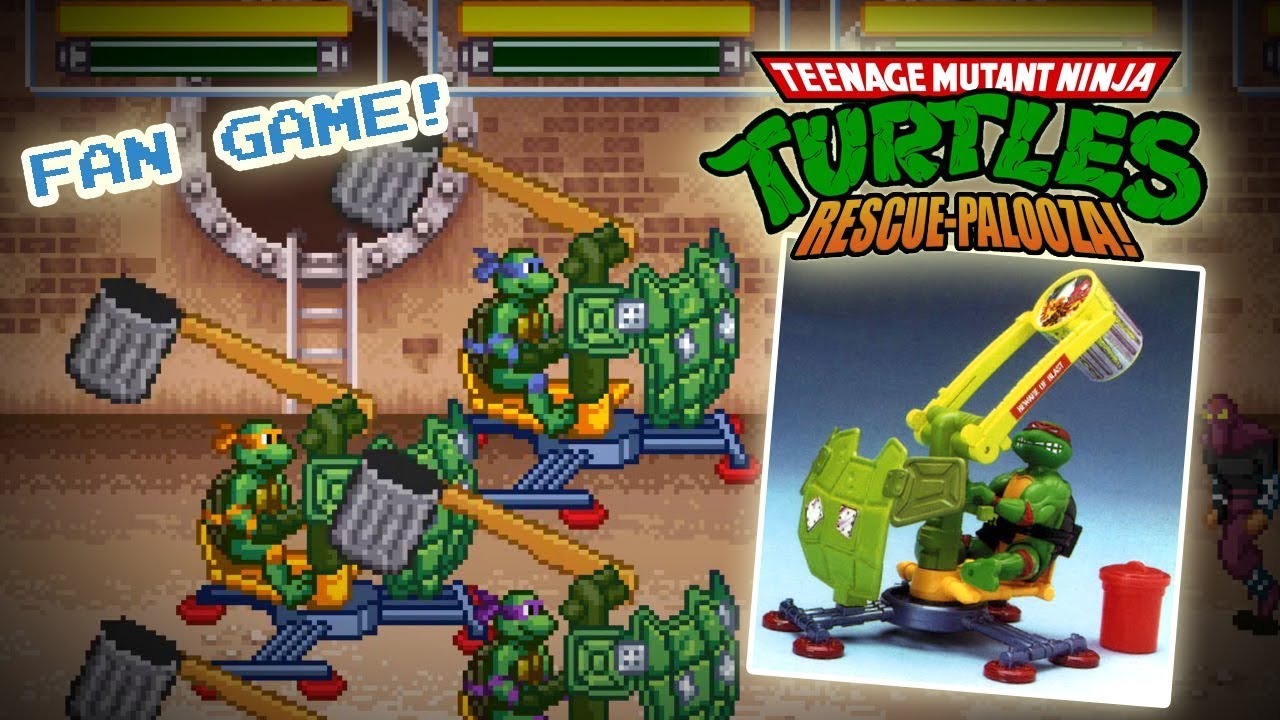 Retrocatapult Bonus Game * TMNT Rescue-Palooza (Free Fan Game) - YouTube
