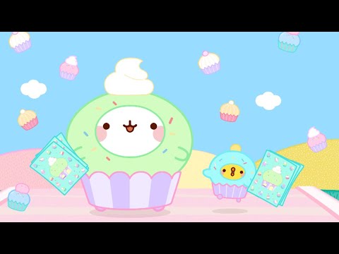 2 HOURS OF MOLANG! Molang and Piu Piu make the Best Cupcakes 🧁 | Compilation For Kids