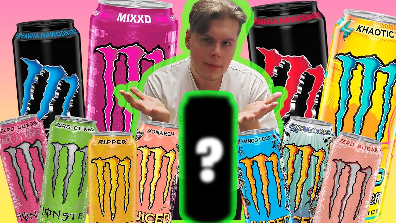 Spróbowaliśmy wszystkich smaków Monster Energy — Wybraliśmy najlepszy ...