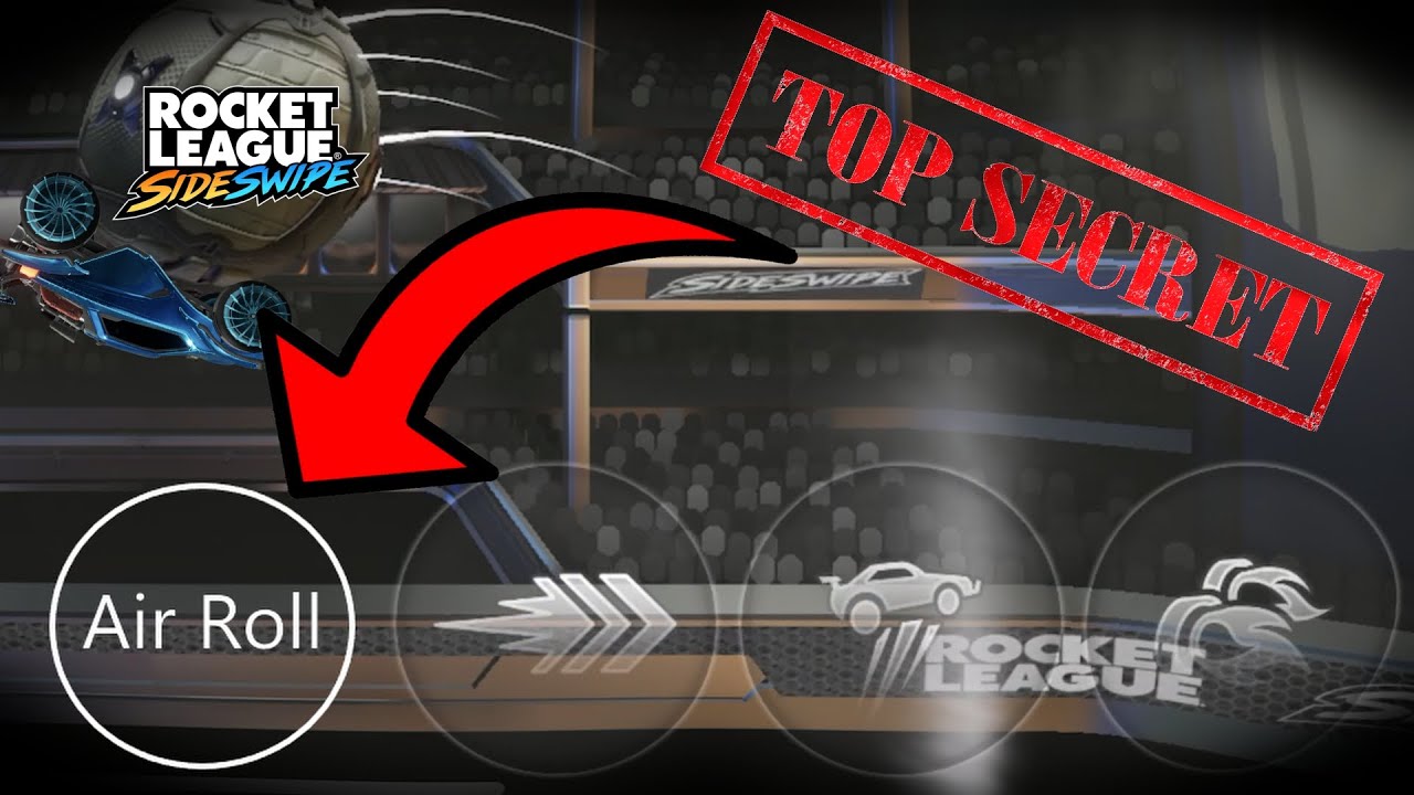 The HIDDEN Air Roll button in Sideswipe! This is a GAME CHANGER for ...