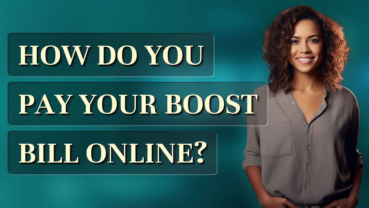 How do you pay your boost bill online? - YouTube