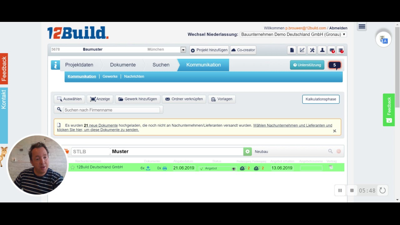 Nehmen Sie sich 9 Minuten Zeit und lassen Sie sich von 12Build überraschen. - YouTube