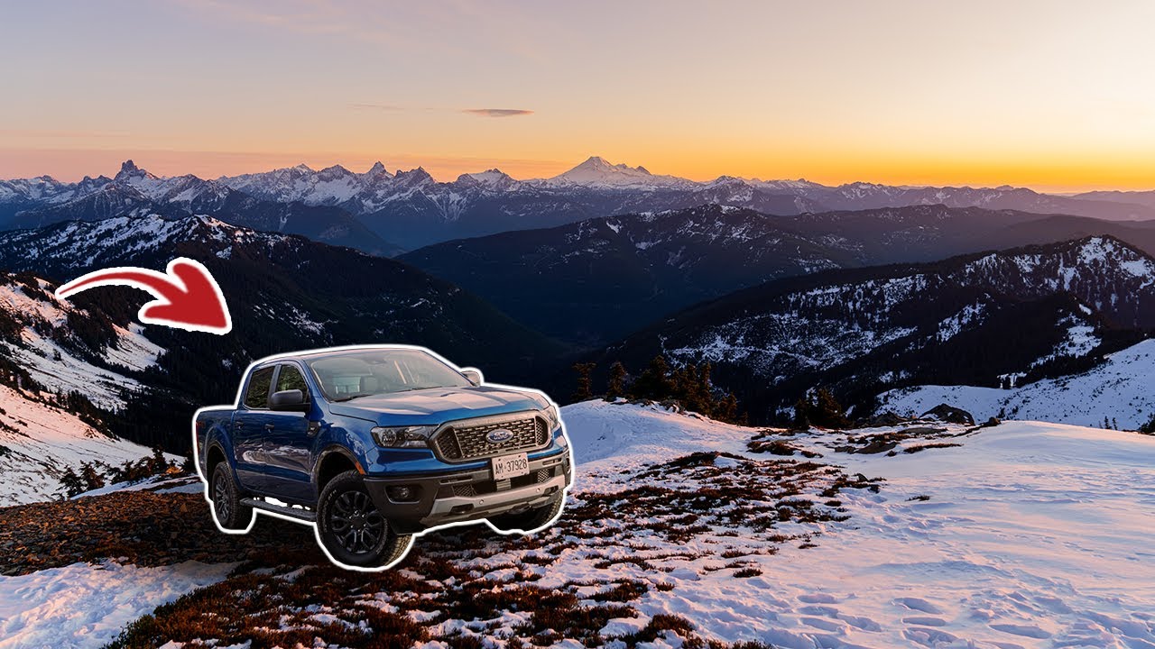 SUNSET ON CHEAM PEAK WITH THE NEW FORD RANGER - YouTube