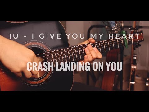 [Fingerstyle Tab] IU - I give you my heart (crash landing on you)