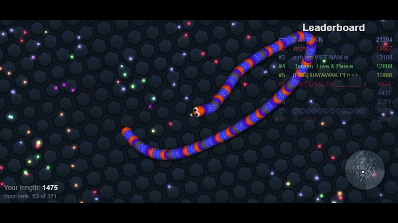 how to get other snakes to stab you in the head |slither.io - YouTube