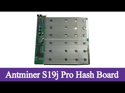 Antminer S19j Pro Hash Board - YouTube