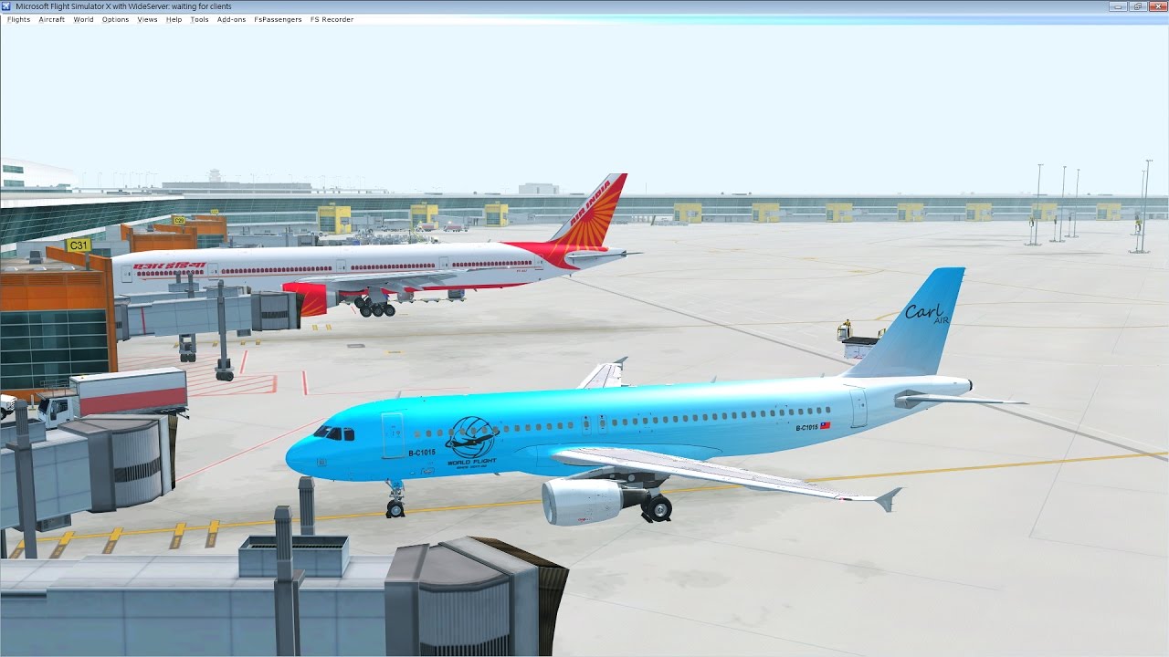 --FSX-- FSL A320X [ World Flight from Taiwan #031-032 VIDP-OPPS-OPKC ...