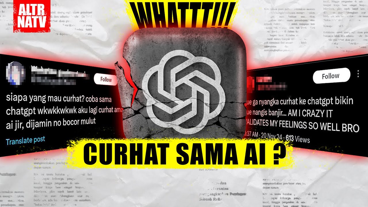 Curhat dengan ChatGPT - Kesepian? - YouTube