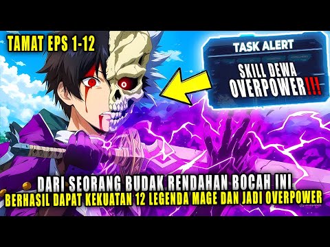 DARI SEORANG BUDAK BOCAH INI DAPAT KEKUATAN 12 DEWA DAN JADI OVERPOWER‼️ALUR CERITA ANIME
