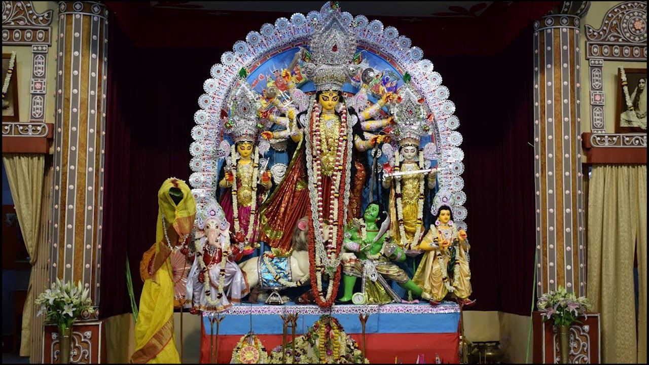 Mahishasurmardini Stotra - Sri Sarada Math, Pune - YouTube