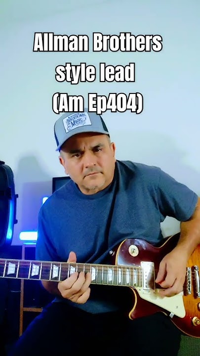 Allman Brothers style lead(Am Ep404) #sologuitar #guitarsolo # ...
