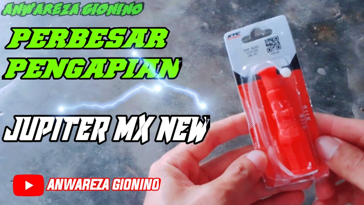 UNBOXING DAN REVIEW COP BUSI RACING JUPITER MX - YouTube