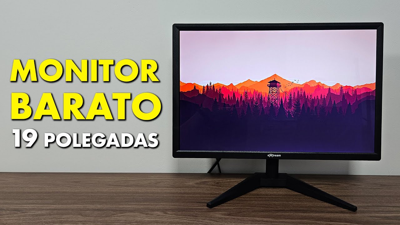 Monitor Extream 19" HD 75Hz - Unboxing e Análise - MOEXKN01 - YouTube