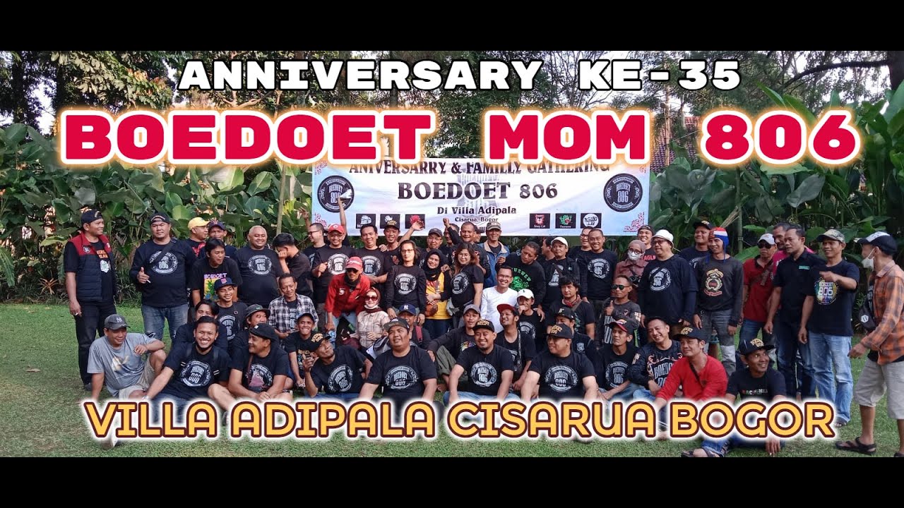 Boedoet mom 806 Anniversary ke 35 - YouTube