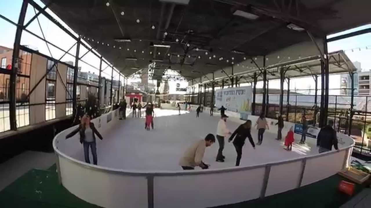 ICE SKATING IN DURHAM - YouTube