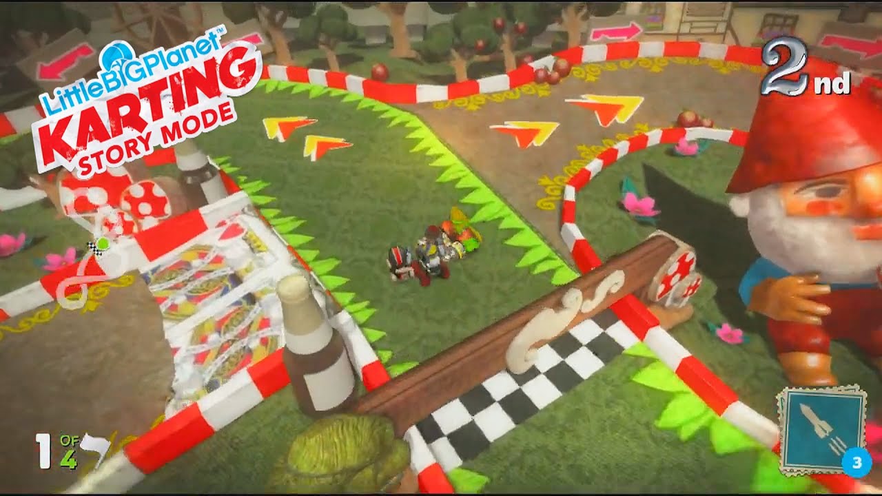 LittleBigPlanet Karting Story Mode - Sackboy RC - YouTube
