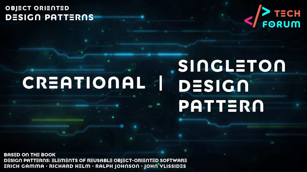 Creational 1 : Singleton - YouTube