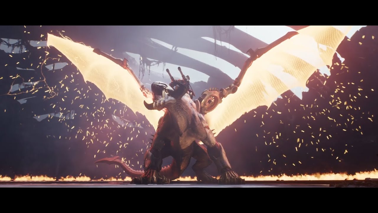 Doom Slayers Dragon Intro Cutscene - Doom: The Dark Ages - YouTube