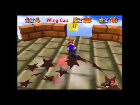Super Mario 64 (Japanese) - Time Freezing Glitch