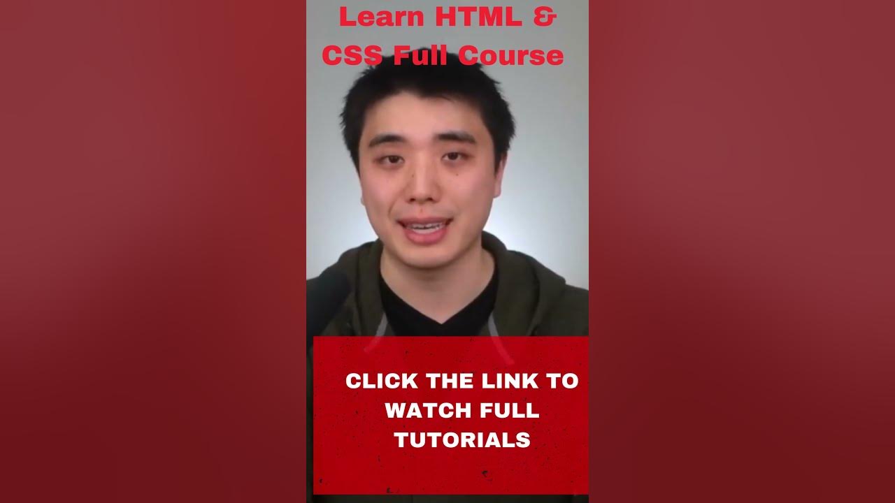 Learn Html And Css Full Course Youtube