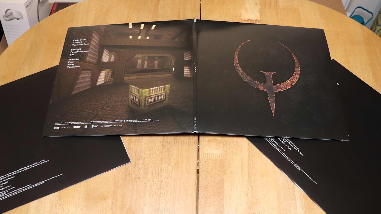 QUAKE Remastered Sound Track Vinyl! - YouTube