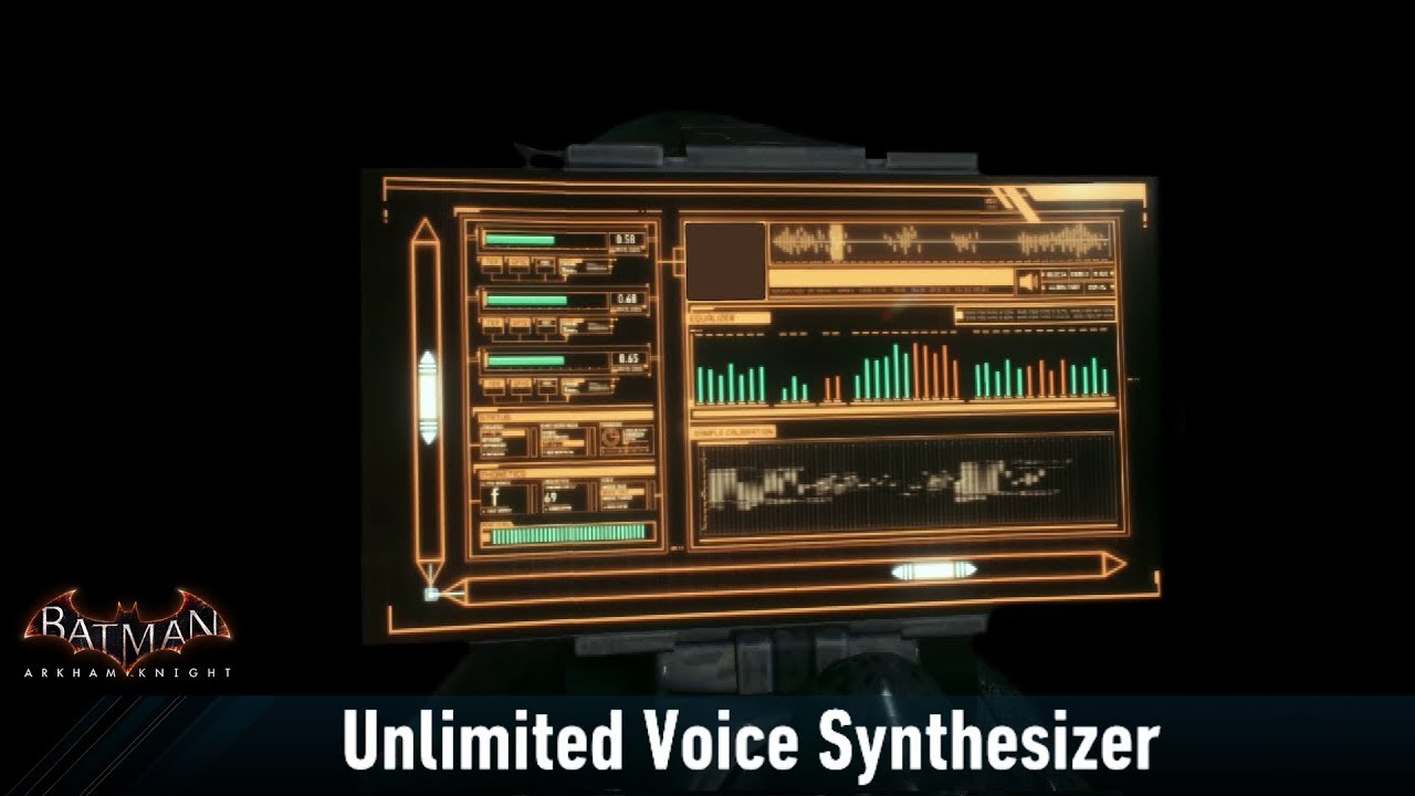 COM; Batman; Arkham Knight; Unlimited Voice Synthesizer - YouTube