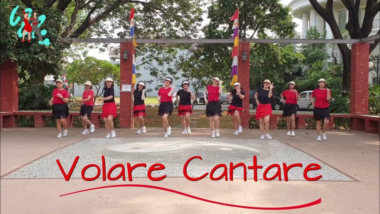 Volare Cantare Line Dance - YouTube